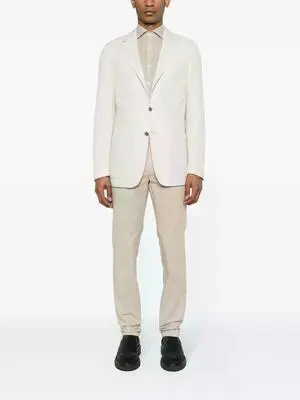Canali Mélange-effect Blazer
