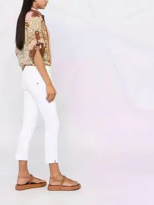 DONDUP Cropped Denim Jeans
