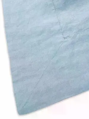 ONCE MILANO Rectangular Linen Tablecloth - Blue