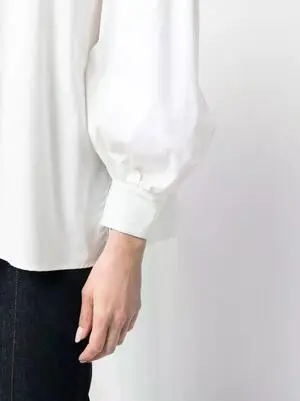 La DoubleJ Poet Sleeve Cotton Poplin Shirt