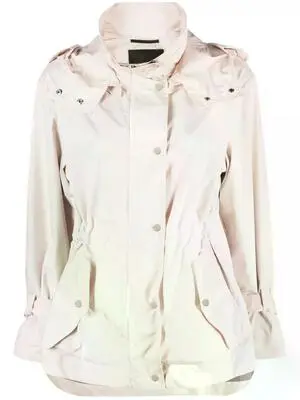 MOORER Hooded Parka Coat - Neutrals
