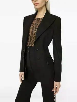 Dolce & Gabbana Turlington Gabardine Single-breasted Blazer