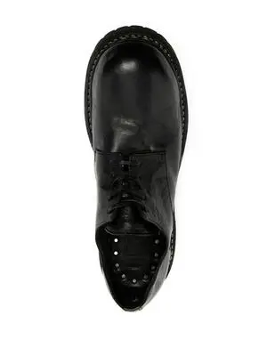 Guidi Leather Derby Shoes