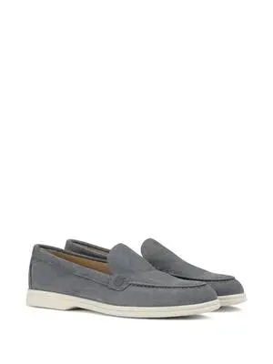 DOUCAL'S Suede Loafers - Grey
