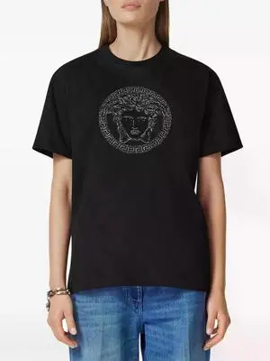 Versace Medusa Embellished T-shirt