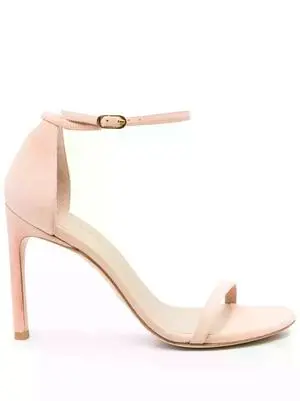 STUART WEITZMAN Nudistsong 105mm Suede Sandals
