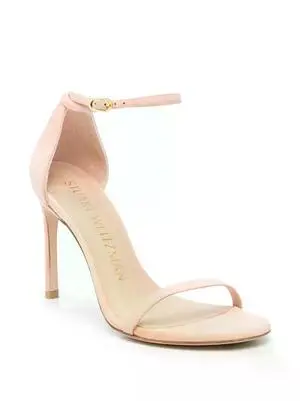 STUART WEITZMAN Nudistsong 105mm Suede Sandals