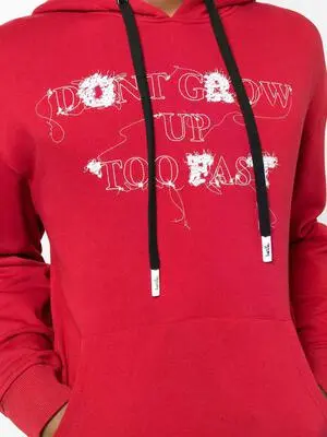 HACULLA. Don't Grow Up Too Fast" Cotton Hoodie