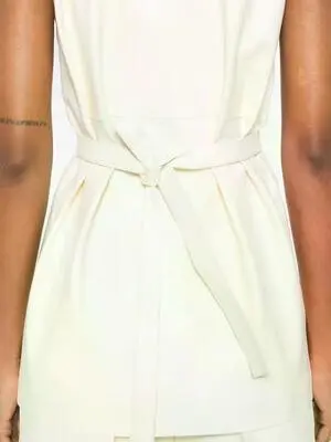 Fabiana Filippi Leather Wrap Vest