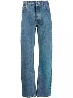 VTMNTS High-waisted Cotton Jeans - Blue