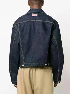 Kenzo Contrast Stitch Denim Jacket