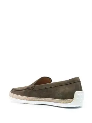TOD'S Slip-on Loafers - Green