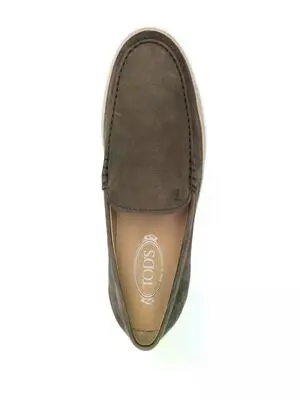 TOD'S Slip-on Loafers - Green