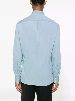 Brunello Cucinelli Spread-collar Cotton Shirt