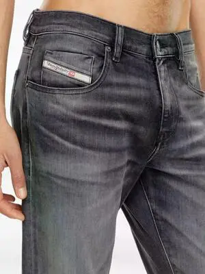 DIESEL® D-strukt 09j52 Slim Fit Jeans - Black