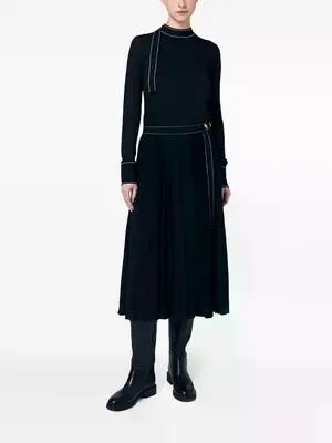 Ports 1961 Knitted Sweater With Contrast Stitching