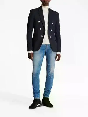 Balmain Button-detailed Wool Blazer