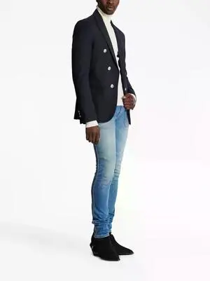 Balmain Button-detailed Wool Blazer