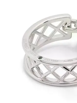 COURBET 18kt Recycled White Gold Diamond Ring