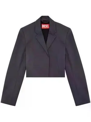 DIESEL® G-milla Cropped Blazer - Grey