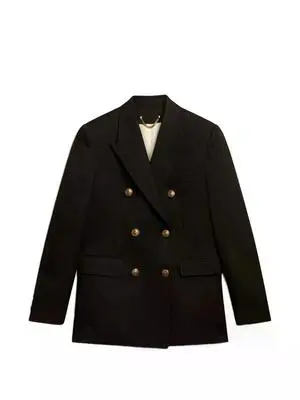 GOLDEN GOOSE Double-breasted Blazer - Black