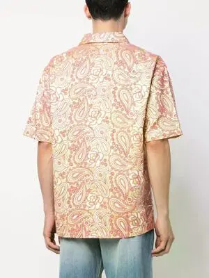 BLUEMARBLE Paisley-print Short-sleeve Shirt