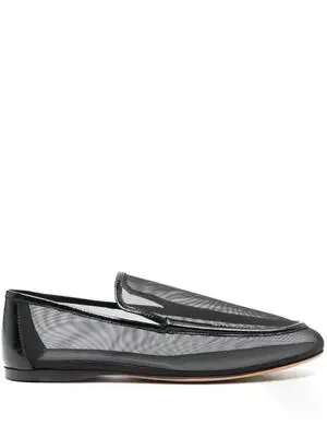 Khaite Alessio Mesh Loafers - Black