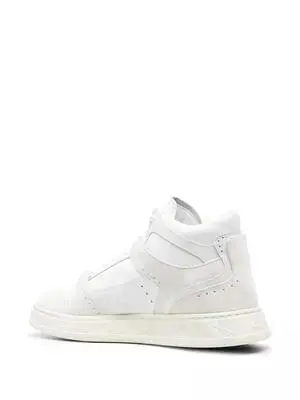 Premiata Quinn High-top Leather Sneakers