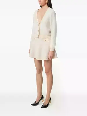 Nina Ricci Flared Mini Skirt - Neutrals