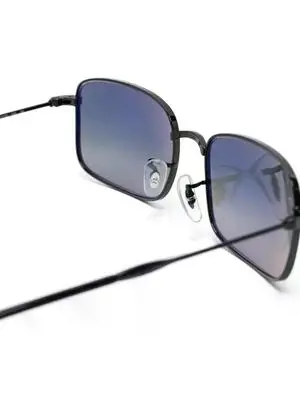 Ray-ban Rectangle Frame Sunglasses - Black