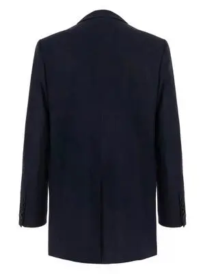 AMI Paris Double-breasted Virgin-wool Blazer