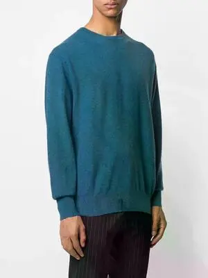 N.peal Cashmere Crew Neck Jumper - Blue