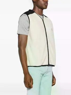 A.p.c. Nate Colour-block Fleece Gilet