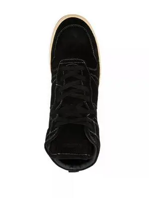 Rhude Rhecess High-top Suede Sneakers