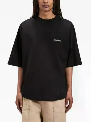 Palm Angels Logo-embroidered Cotton T-shirt
