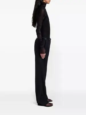 Proenza Schouler Sheer Mesh High Neck Top