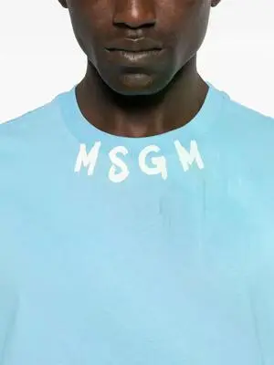 MSGM Logo-print T-shirt