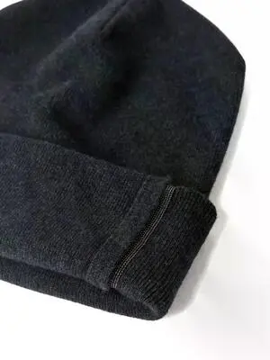 Brunello Cucinelli Cashmere Beanie With Monili Detail - Grey