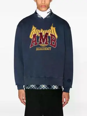 AMBUSH Logo-appliqué Sweatshirt - Blue