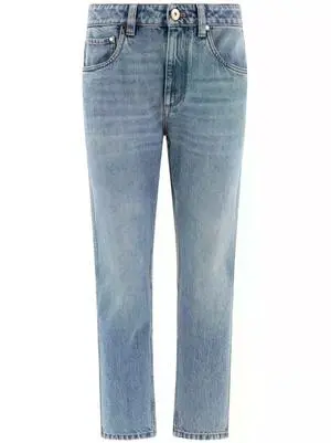 Brunello Cucinelli Tapered Jeans - Blue