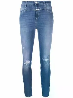Closed Distressed Slim-fit Jeans