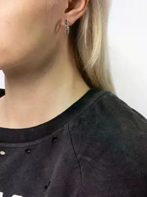 STOLEN GIRLFRIENDS CLUB Halo Cluster Earrings - Silver