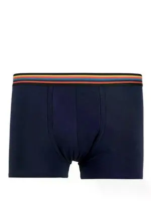 Paul Smith Stripe-detailing Cotton Boxers - Blue