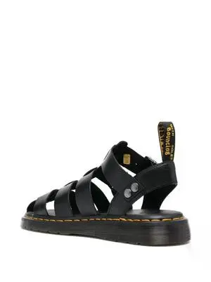 Dr. Martens Caged Design Leather Sandals