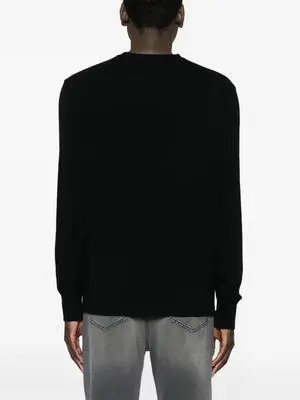 VIVIENNE WESTWOOD Orb Logo Crew Neck Sweater - Black