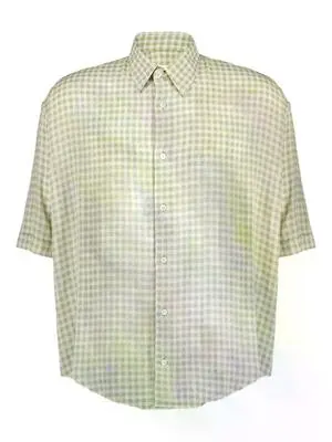 AMI Paris Gingham-print Shirt