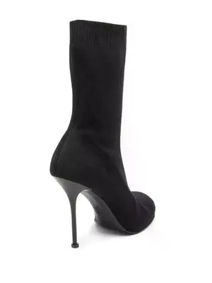 Alexander McQueen Knit Stiletto Boots