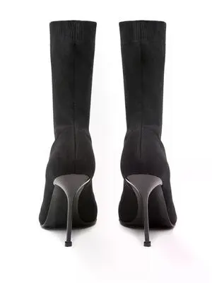 Alexander McQueen Knit Stiletto Boots