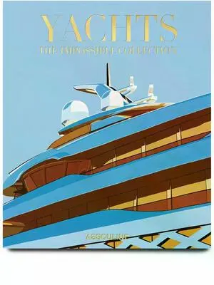 Assouline Yachts: The Impossible Collection Hardback Book - Blue