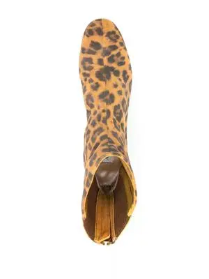 AQUAZZURA 50mm Animal-print Boots